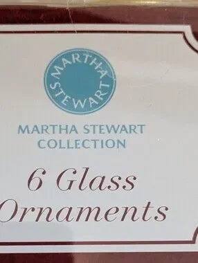 Martha Stewart | Holiday | Martha Stewart Gold Holiday Ornament Set 4 ...